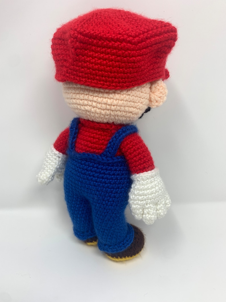 Mario the Plush Crochet Doll Nintendo - Etsy