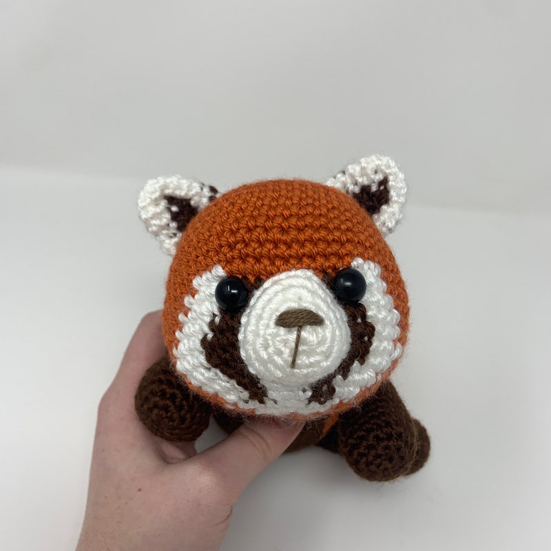 Crochet Red Panda - Etsy