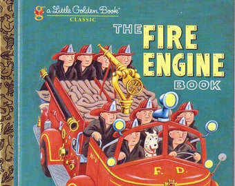 Fire Engine Book - Etsy