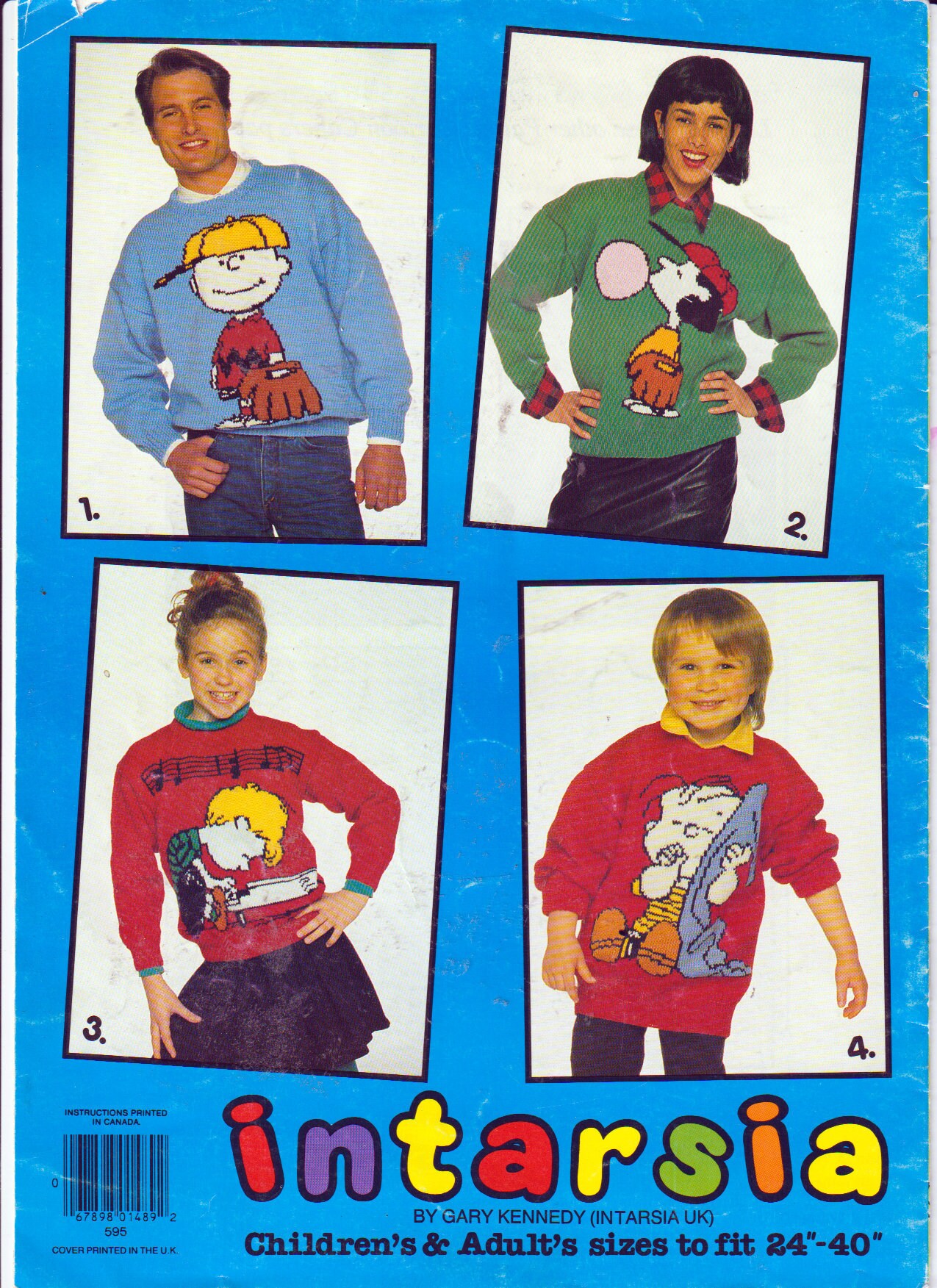 Peanuts Knitting Patterns Original - Etsy