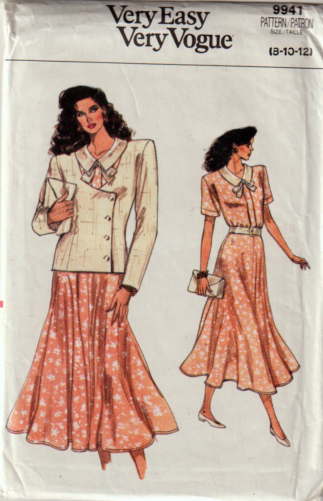 Vogue Sewing Pattern 9941 Original - Etsy