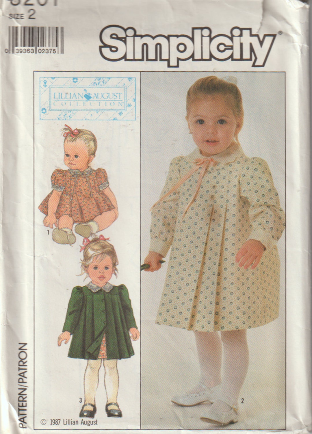 Simplicity Sewing Pattern 8201 Original - Etsy