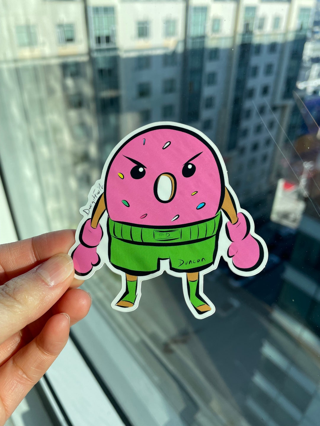 Duncan and Friends Sticker - Etsy