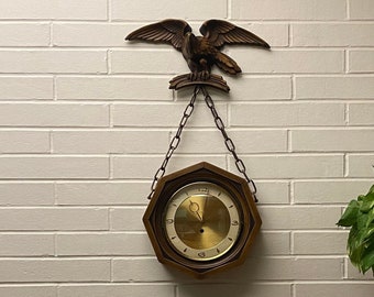 American Eagle Clock - Etsy