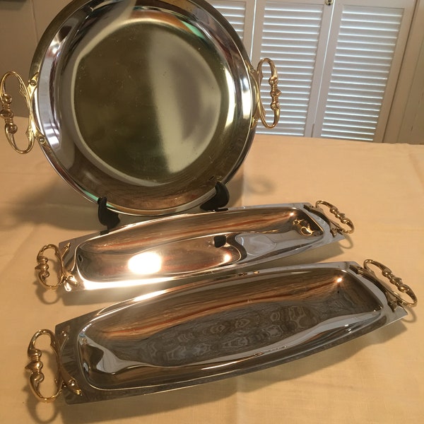 Kromex Serving Tray - Etsy