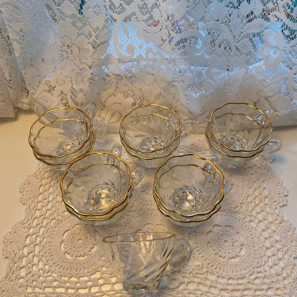 Vintage Punch Cups - Etsy