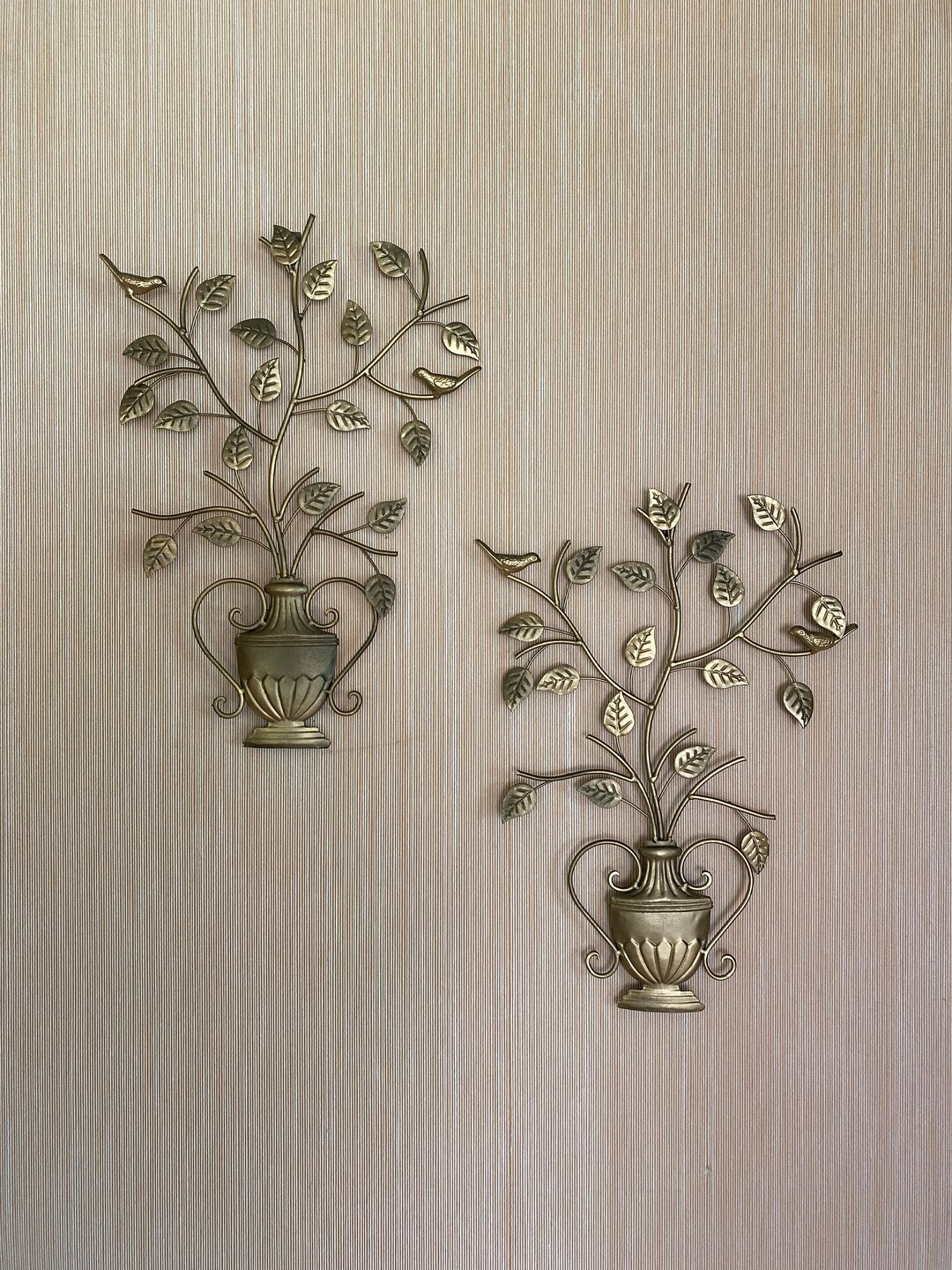 Vintage Metal Wall Decor - Set of 2 - 18" X 13" - Etsy