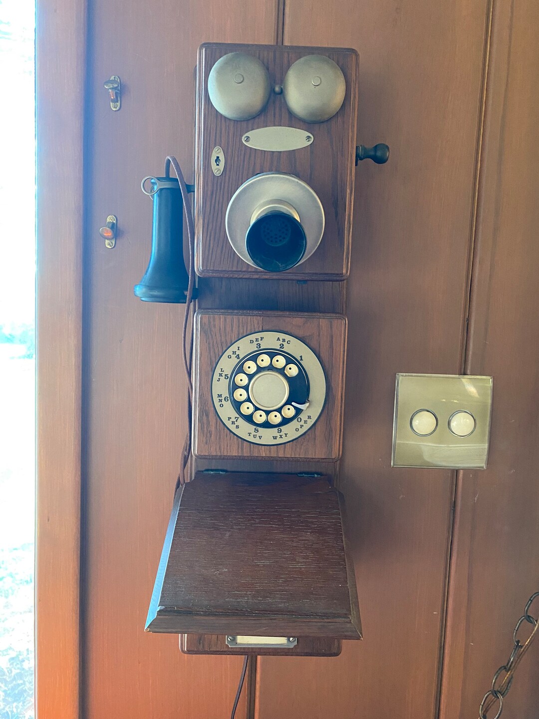 Vintage Western Electric Antique Telephone Reproduction - Rotary Dial ...