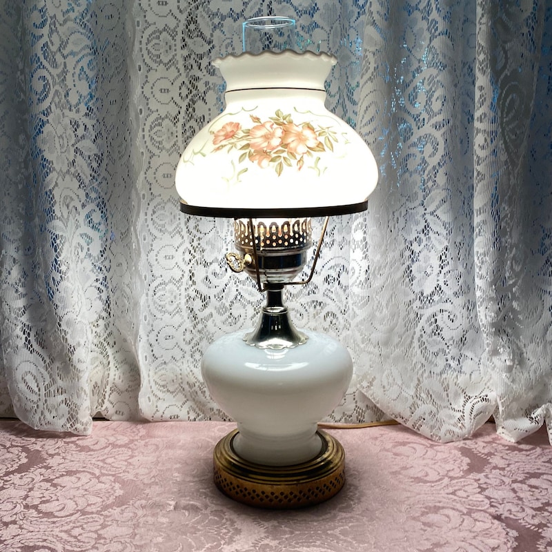 Antique Hurricane Lamps - Etsy