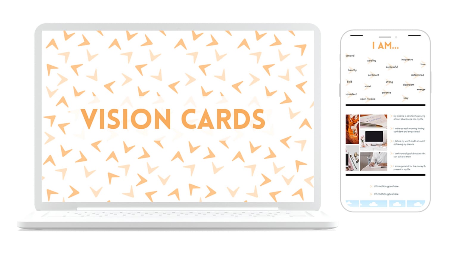 Vision Cards // Affirmations // Vision Board // Instant Download ...
