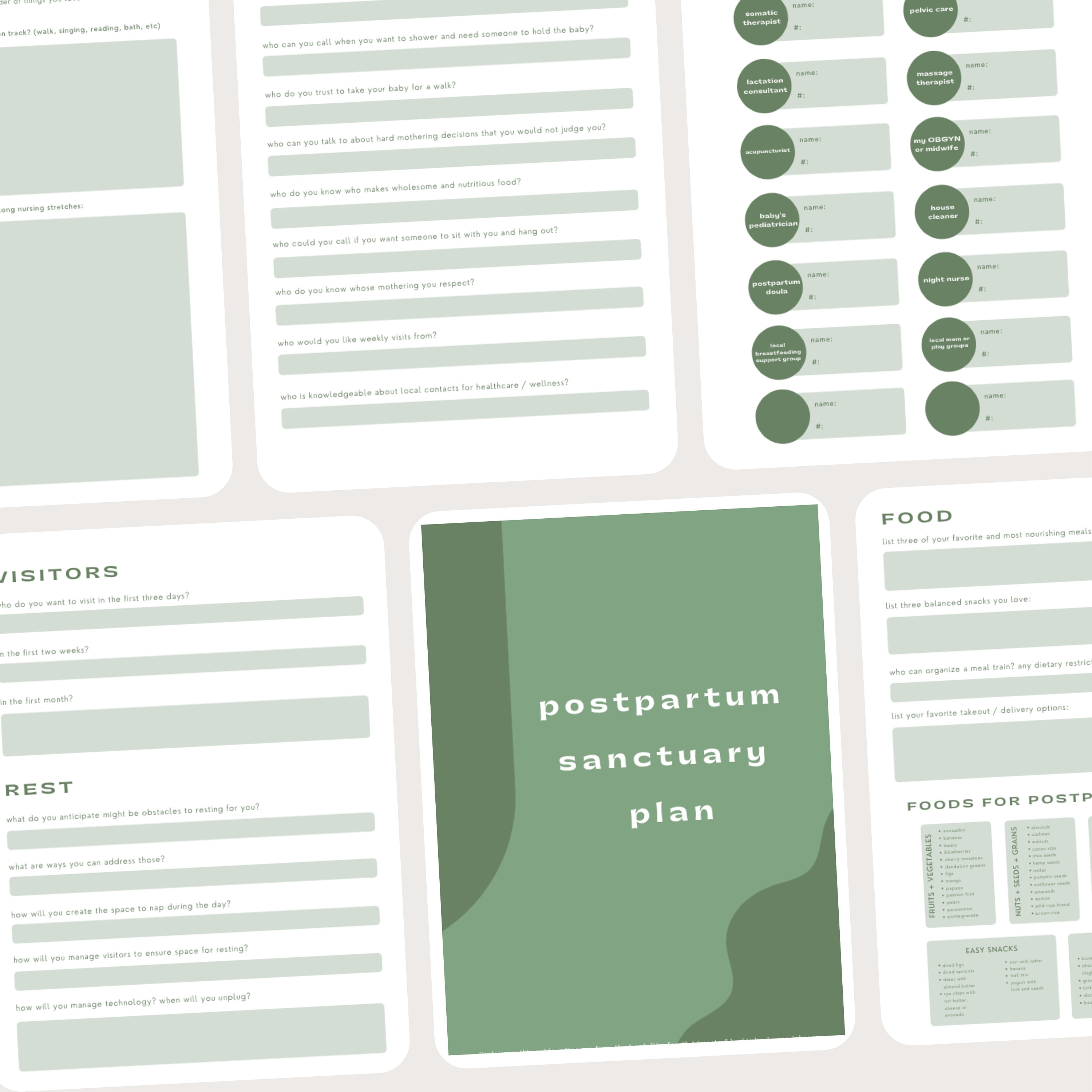 Ultimate Birth Bundle // Visual Birth Plan // Birth - Etsy