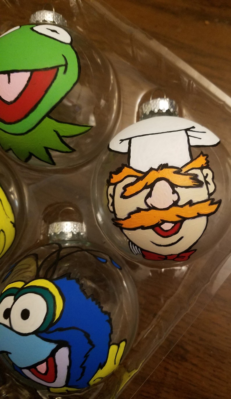 Muppets Hand Painted Ornaments - Etsy