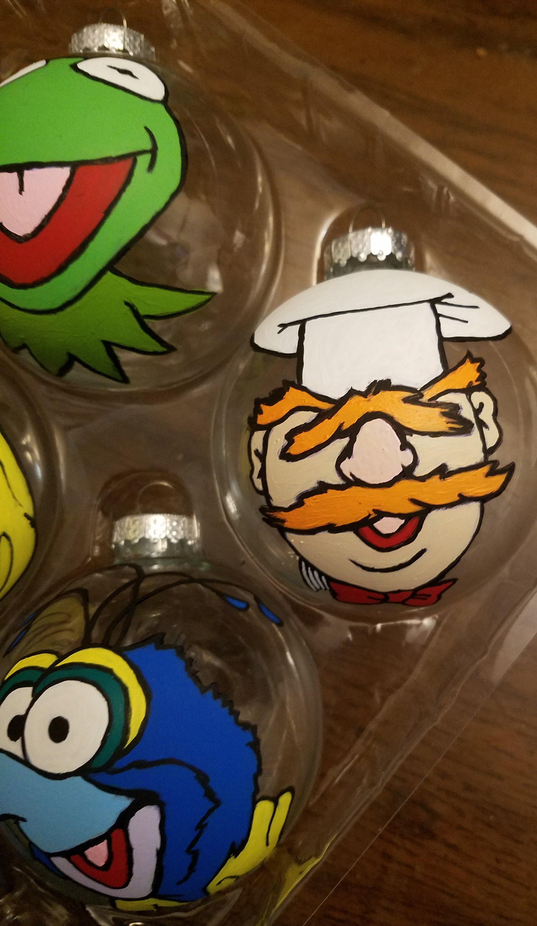 Muppets Hand Painted Ornaments - Etsy