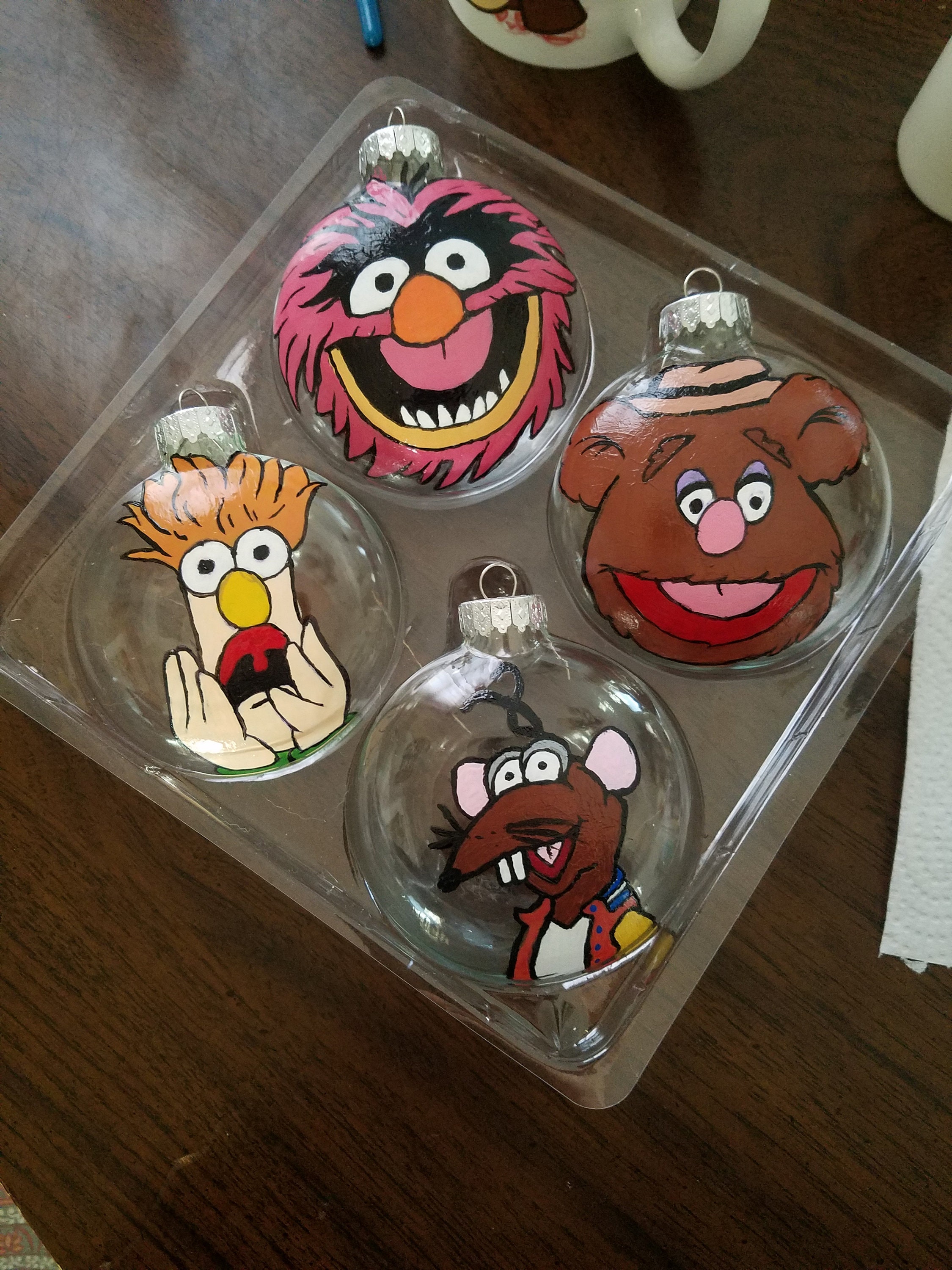 Muppets Hand Painted Ornaments - Etsy