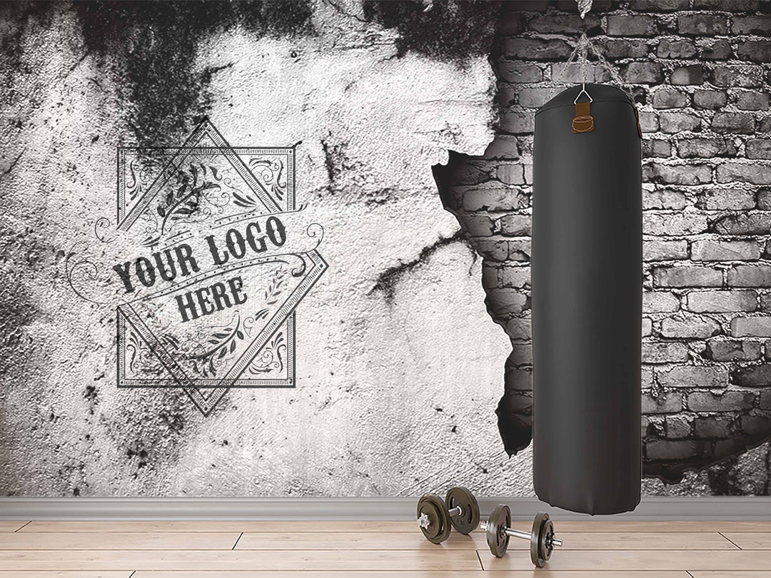 Grungy With a Tear Decrepit Brick Wallpaper Peel & Stick - Etsy