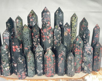 Plum Blossom Jasper - Etsy