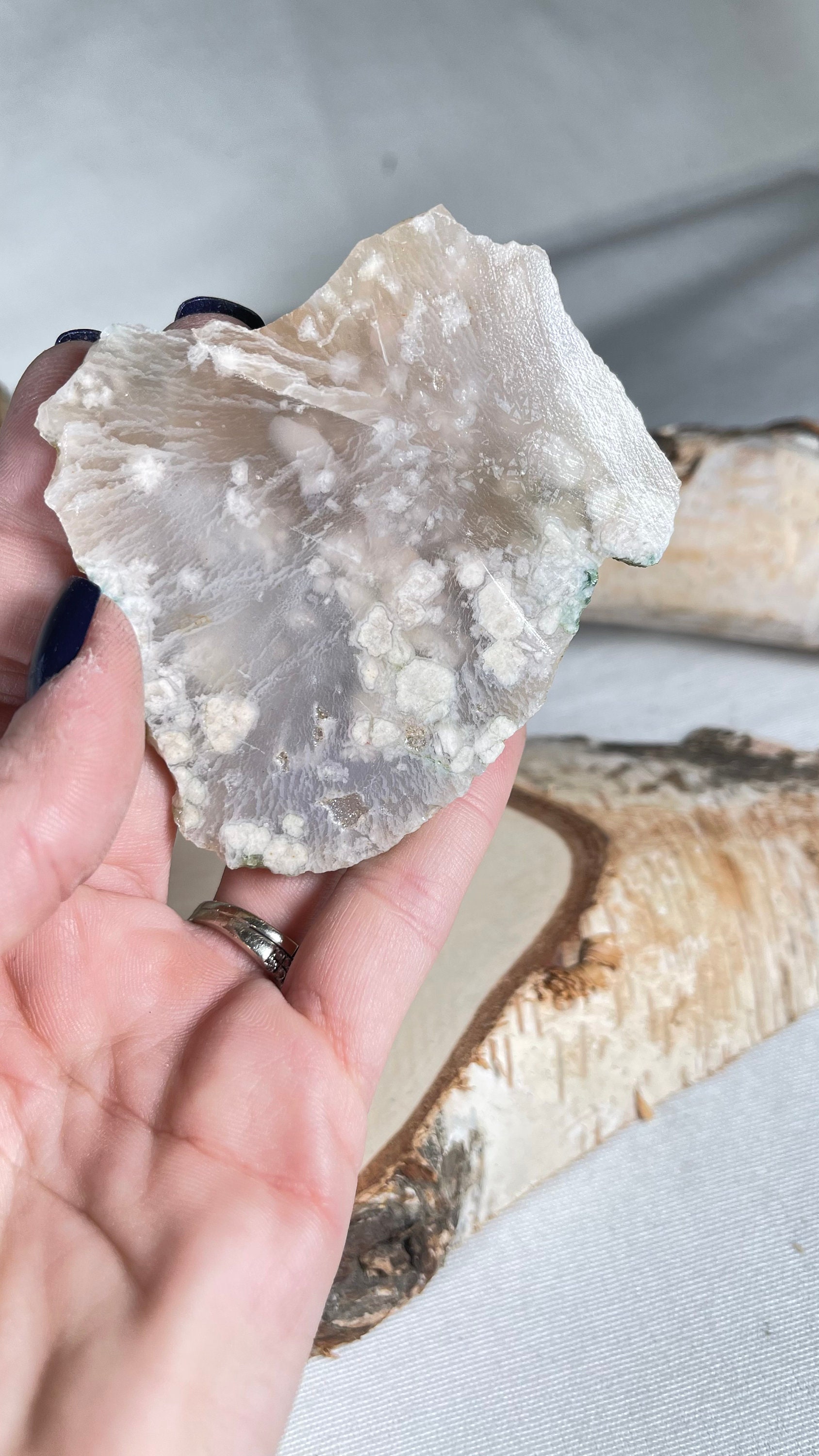 Flower Agate Slab 65g | High Quality Flower Agate Slabs | Flower Agate ...