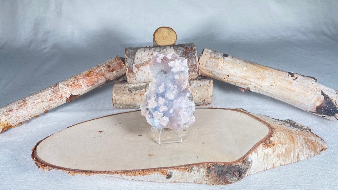 Flower Agate Slab-100g | High Quality Flower Agate Slabs | Stand ...