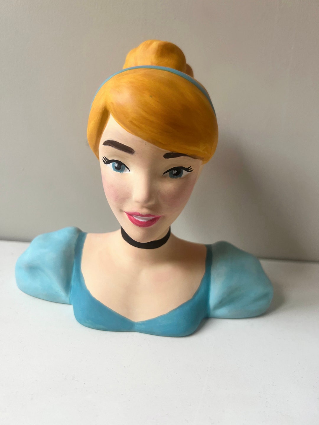 Cinderella Piggy Bank, Disney Cinderella Money Bank Ceramic, Princess ...