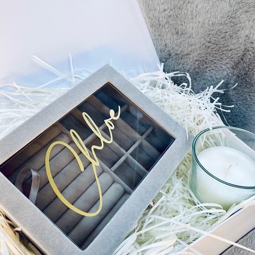 Personalised Jewellery Box - Etsy