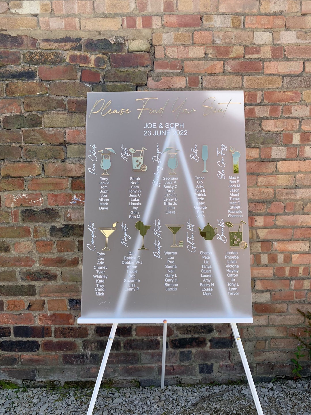 Cocktail Collection Personalised Cocktail Themed A2/A1 - Etsy UK