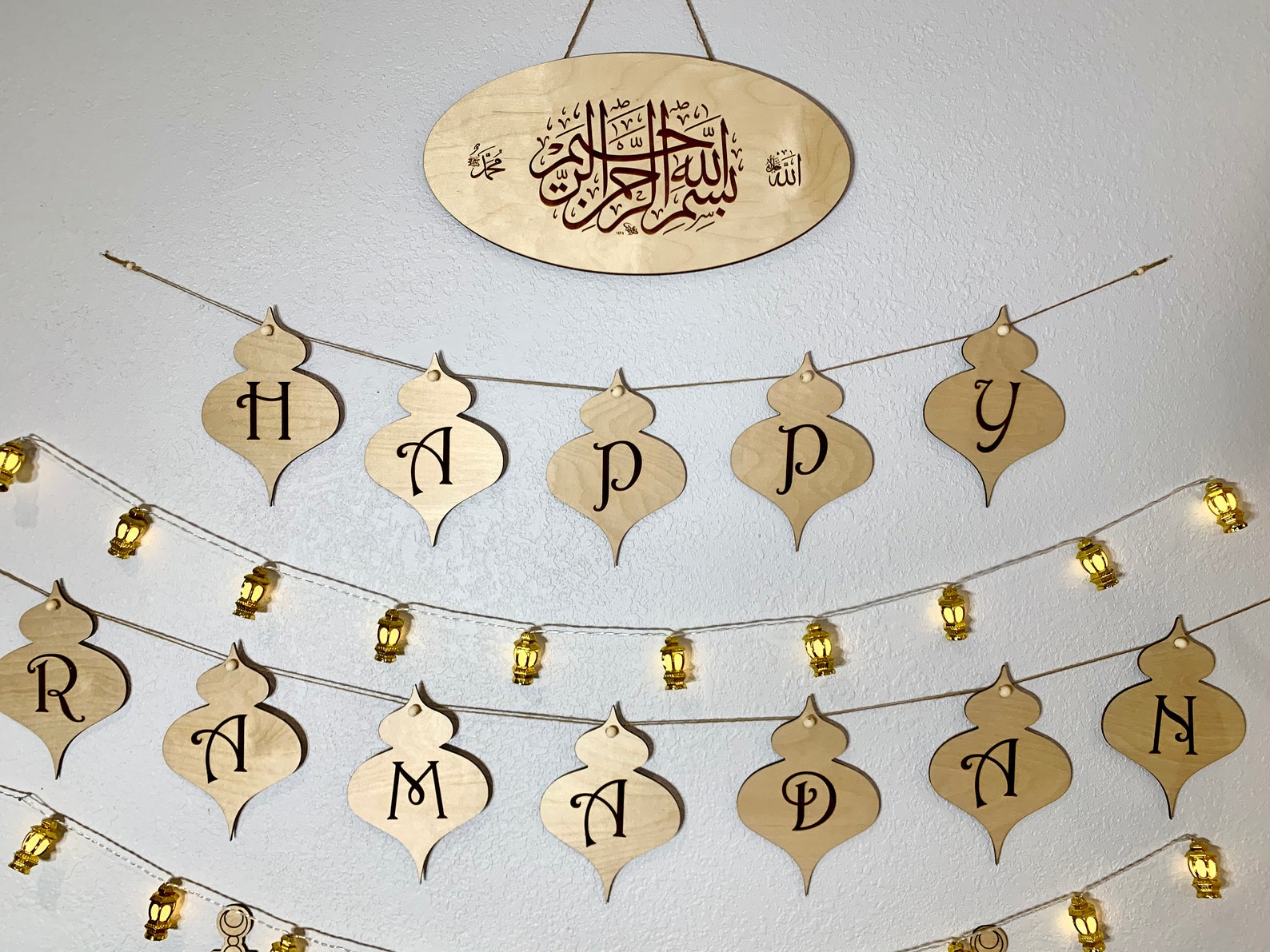 Ramadan Corner Decoration Set, Ramadan Timetable, Gratitude Chart ...