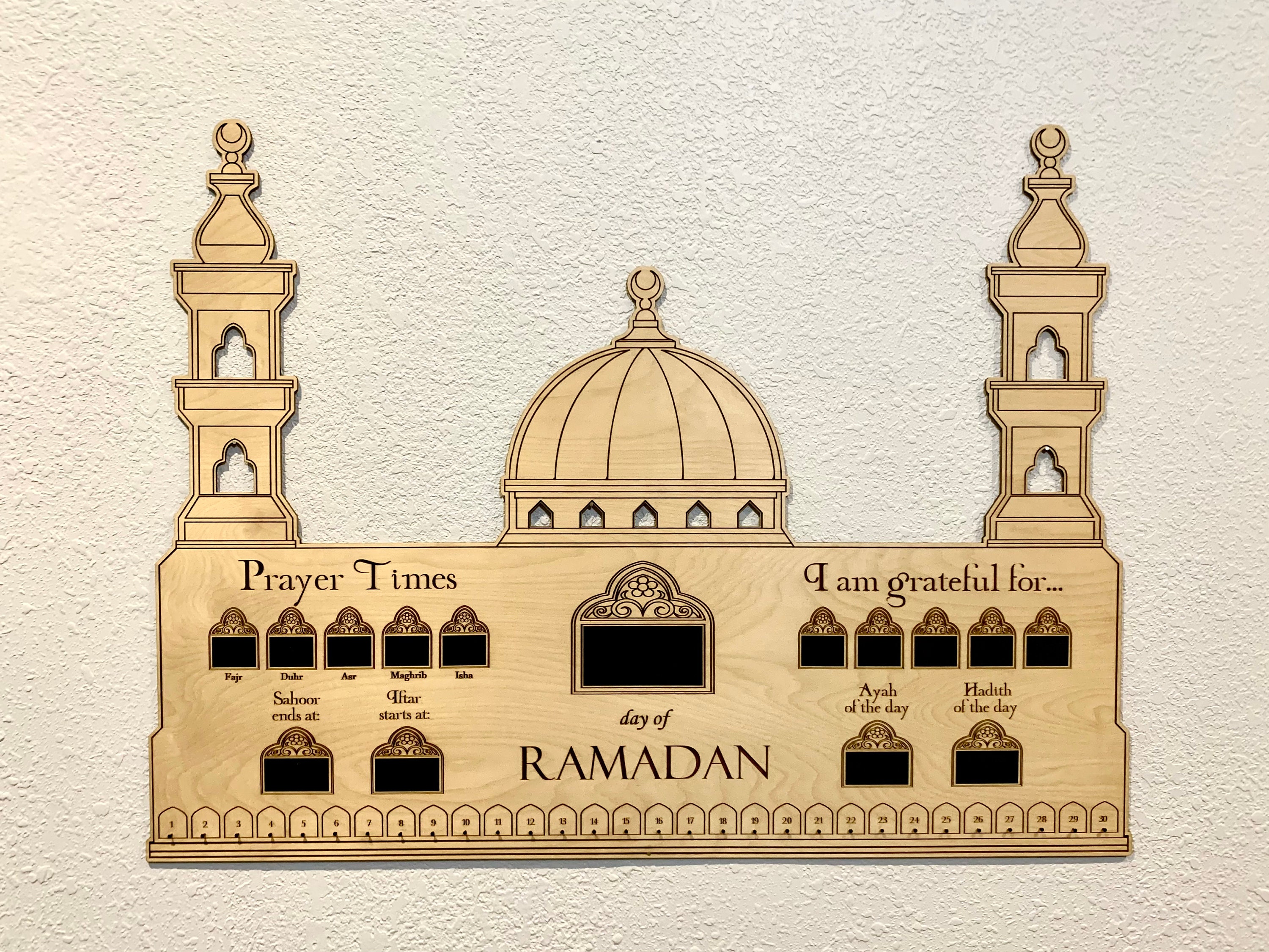 Ramadan Decoration Kids Ramadan Corner, Ramadan Timetable, Gratitude ...