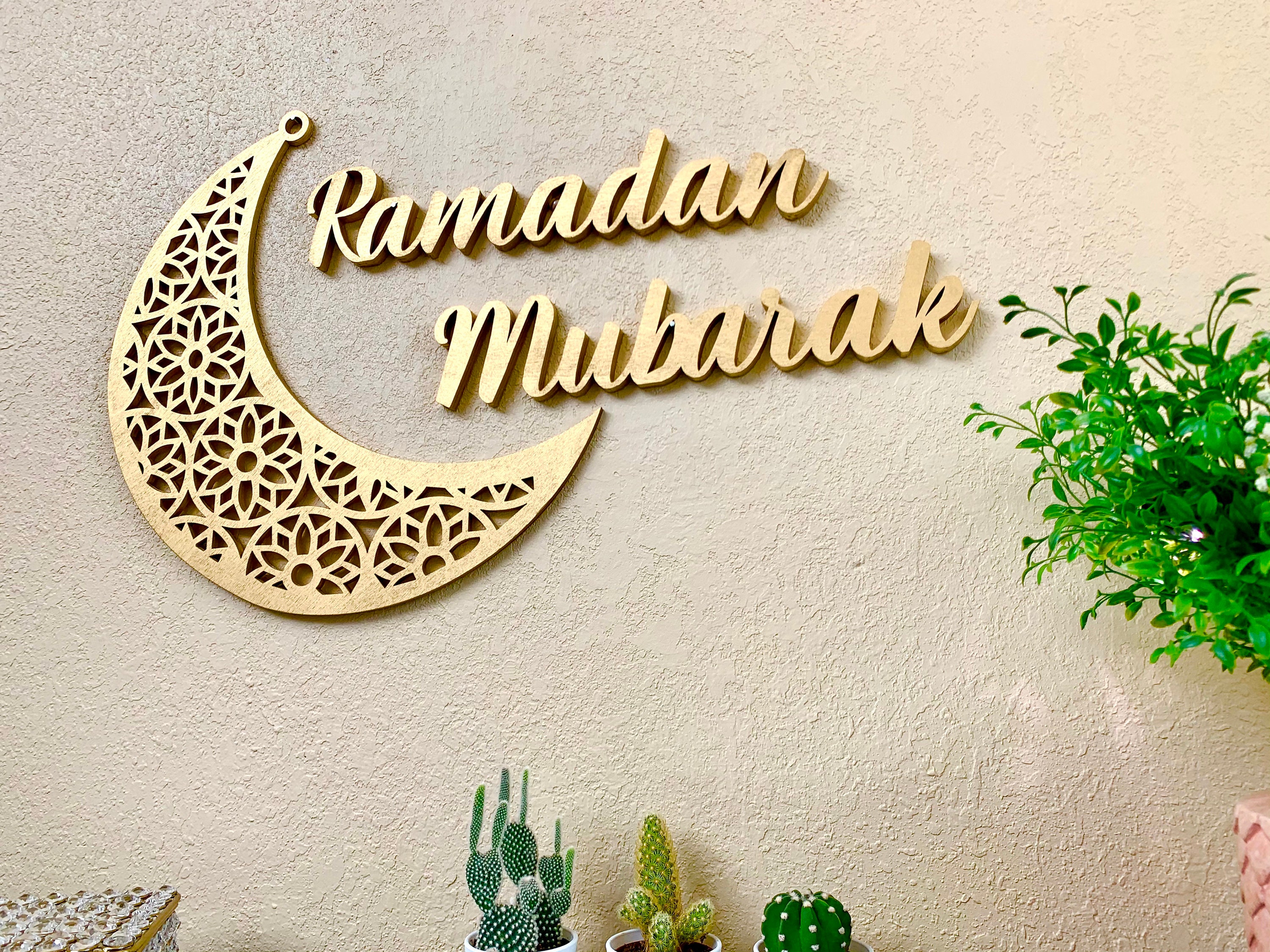 Ramadan Decoration Eid Decor Ramadan Moon Ramadan Mubarak - Etsy UK