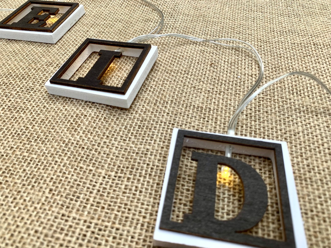 Eid Mubarak LED Lights Battery Operated Ramadan Decoration - Etsy