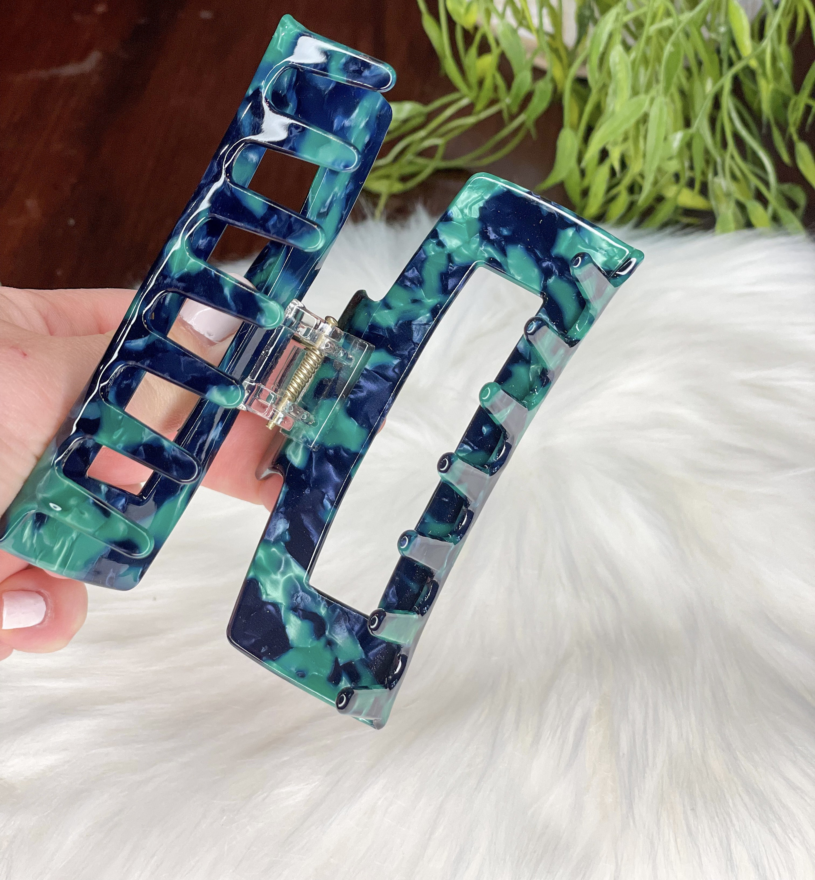 Crystal Claw Hair Clip | Damage Free | Hair Setting Clips - Etsy