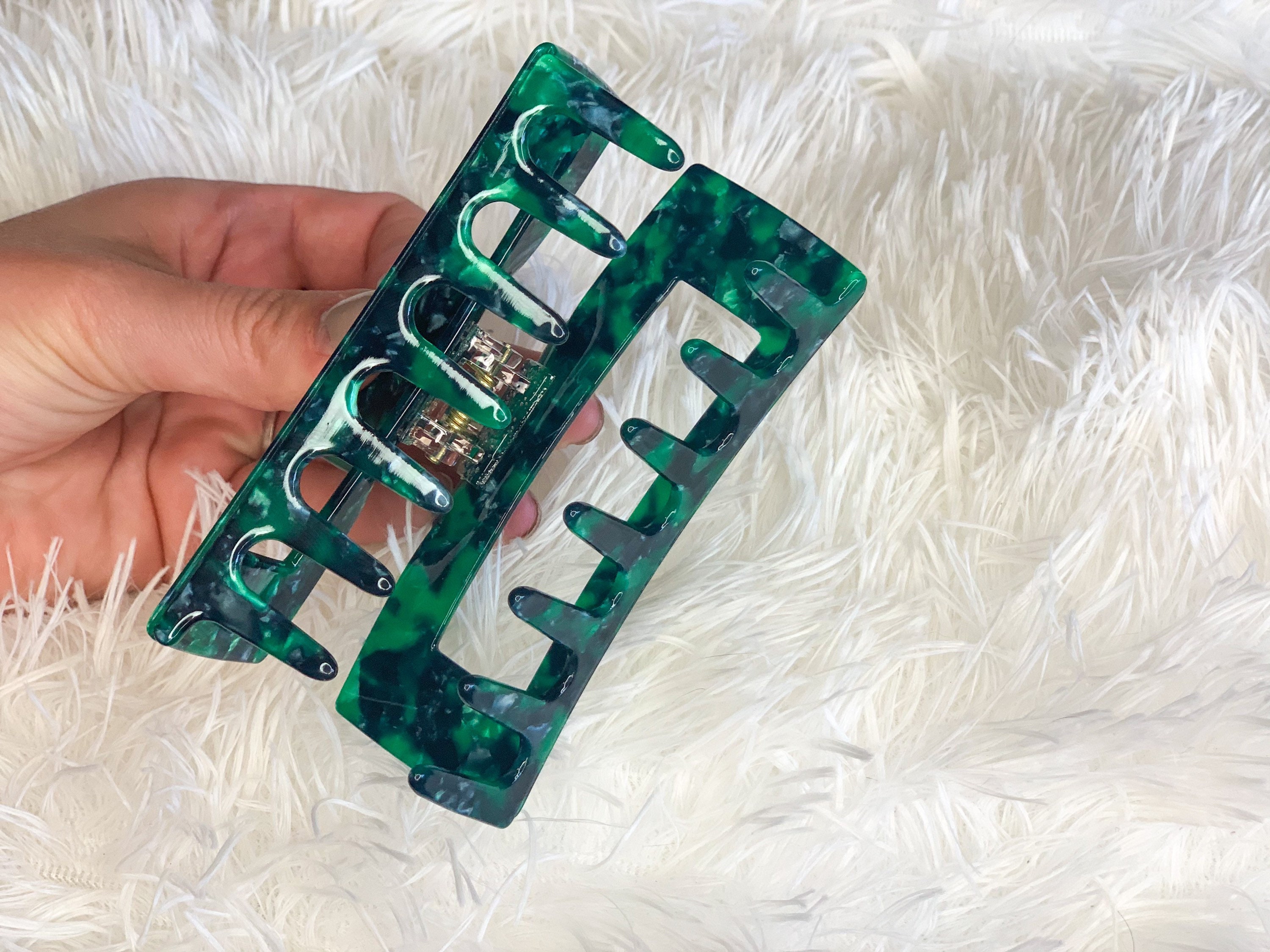 Crystal Claw Hair Clips Damage Free Hair Setting Clips - Etsy