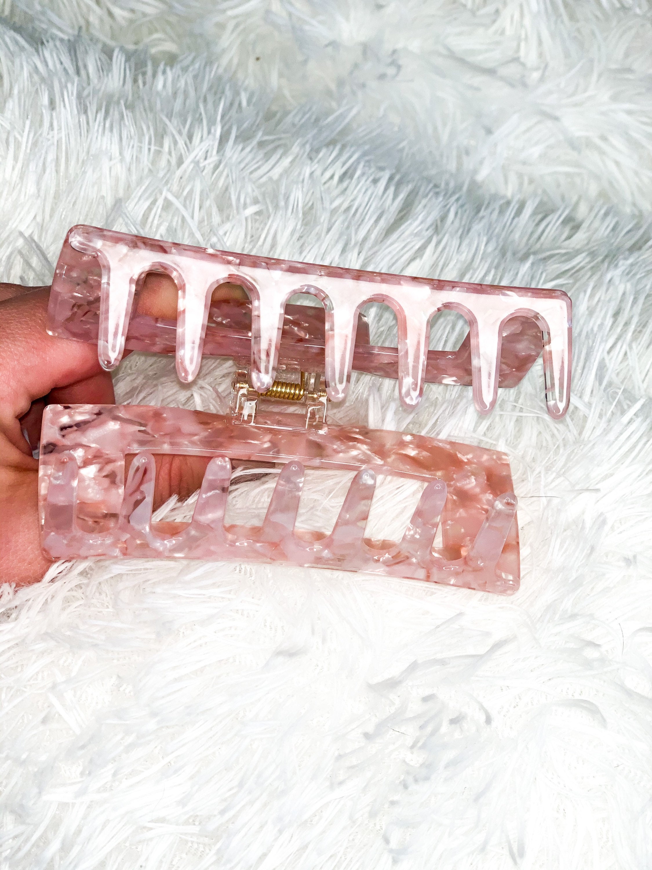 Crystal Claw Hair Clips Damage Free Hair Setting Clips - Etsy