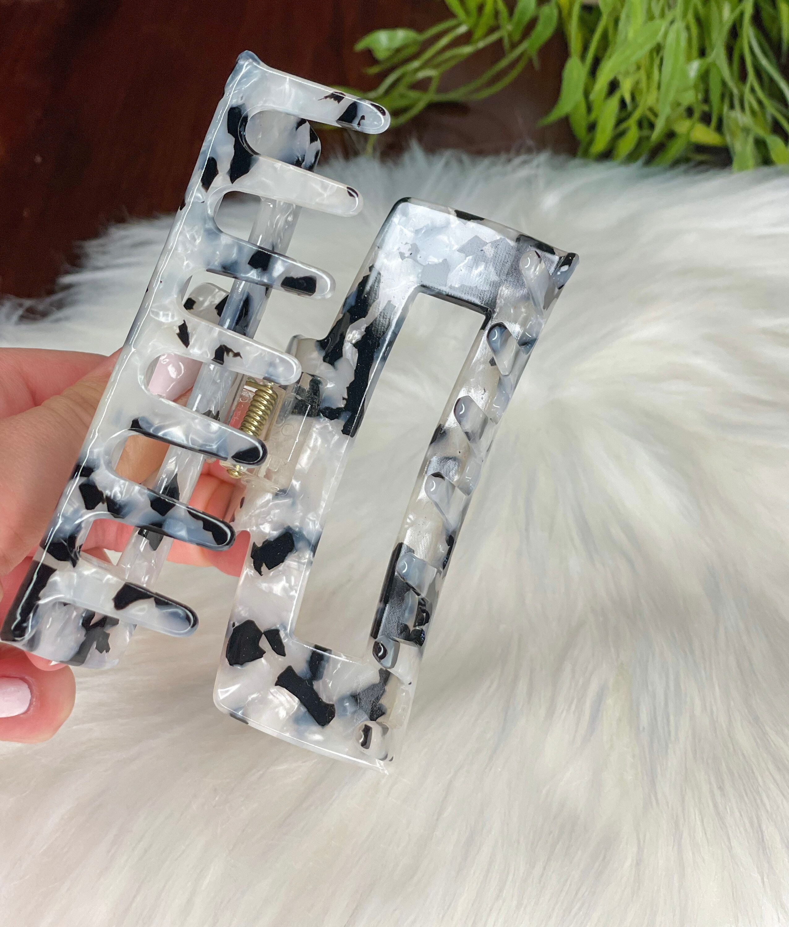 Crystal Claw Hair Clip | Damage Free | Hair Setting Clips - Etsy