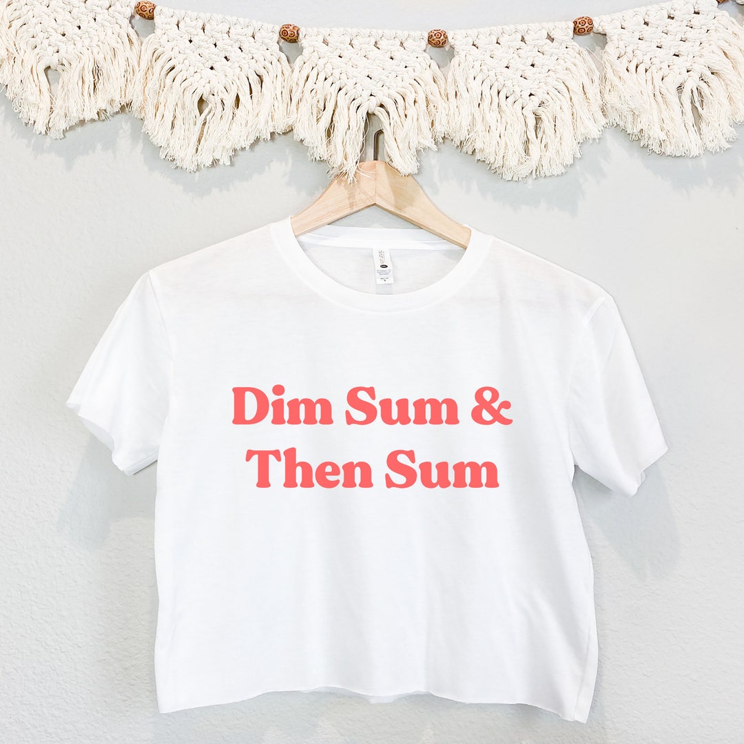 Dimsum Yum Cha, Chinese Food Dumpling Cute Crop Top - Asian Food ...