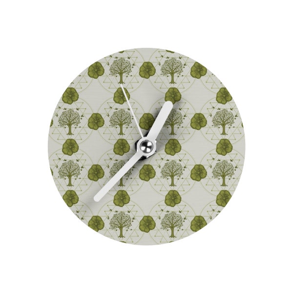 Sri Yantra Wall Clock - Etsy