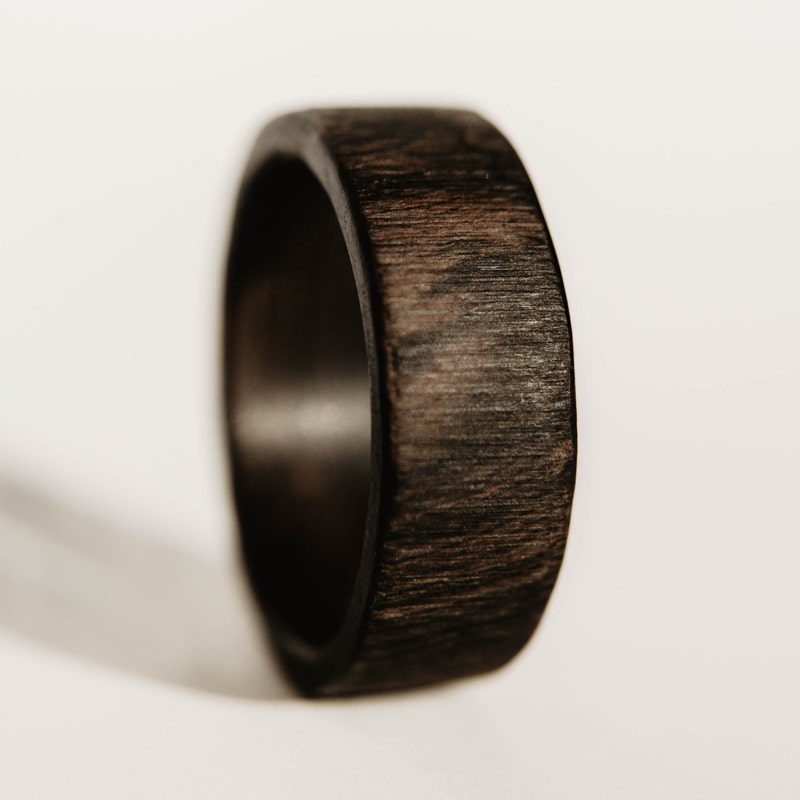 African Wood Ring - Etsy
