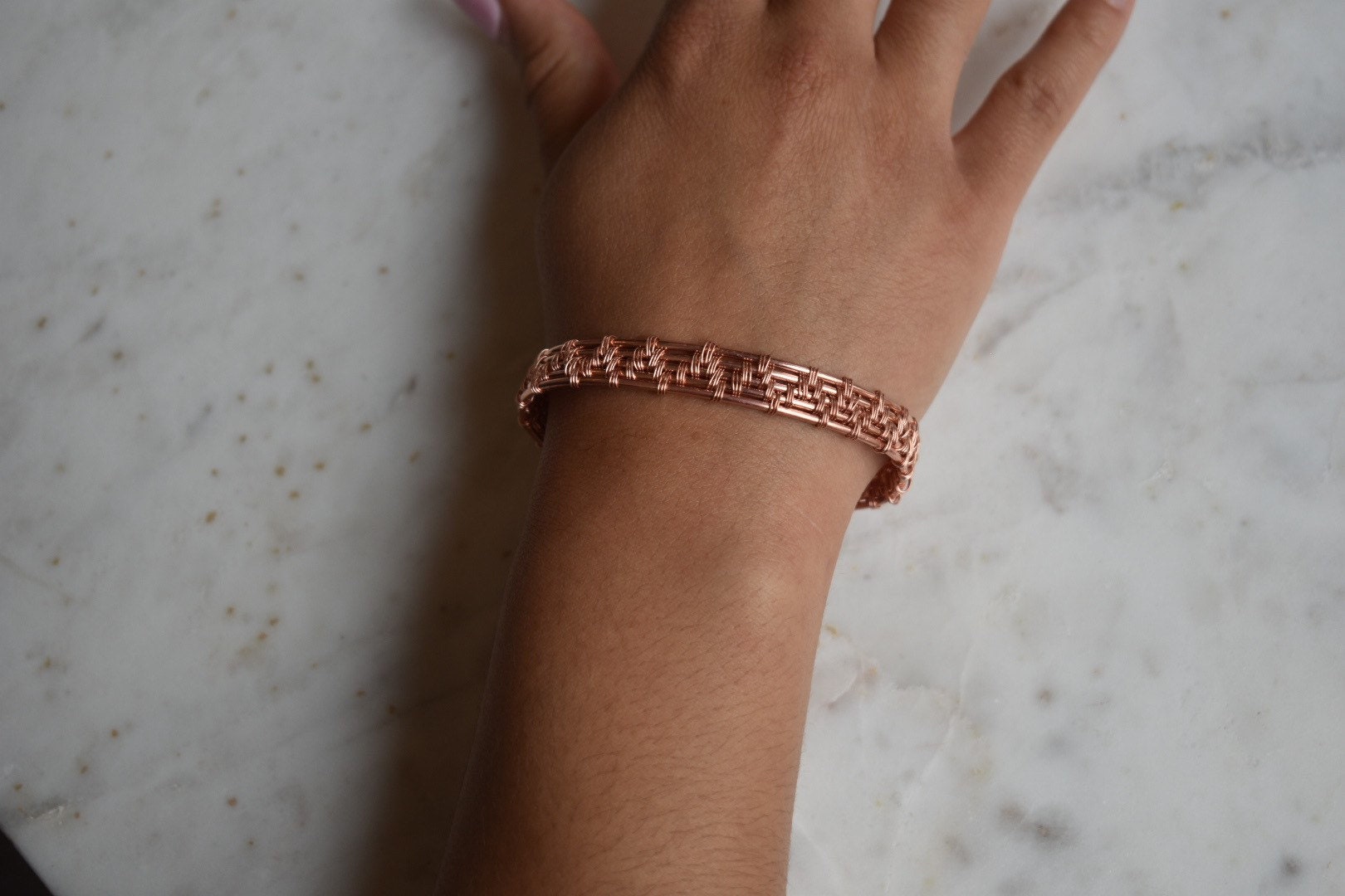 Copper Healing Bracelet, Custom Wire Weave Copper Bracelet - Etsy Canada