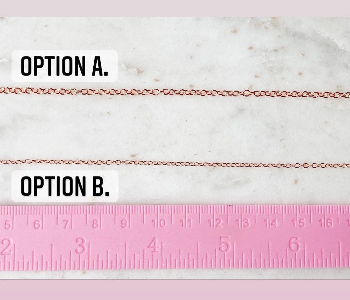 Copper Necklace Chain Solid Copper Adjustable Chain With Pure - Etsy