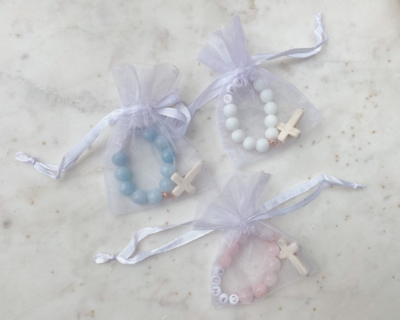 Perfect Rosary Favor, Communion Favours for Girls, Personalized Mini ...