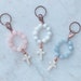 Rosary Favor Keychain, Baptism Favors for Girls, Personalized Mini ...