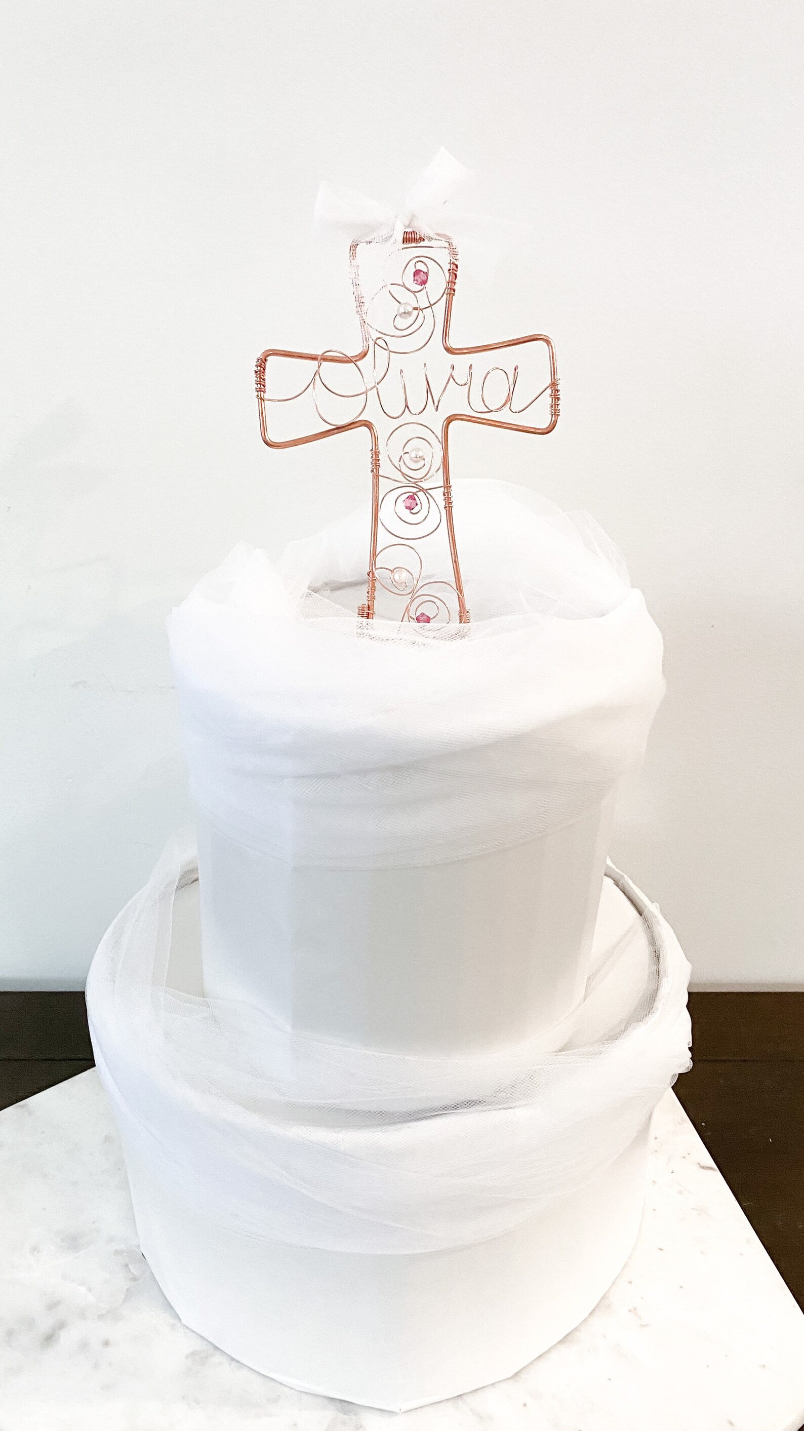 Cross Cake Topper Baptism Cake Topper Communion Cake Topper - Etsy