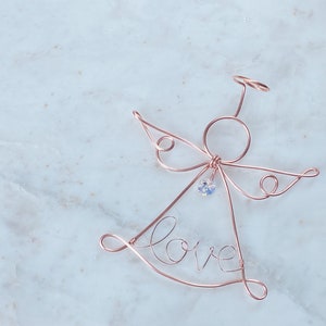 Angel Christmas Ornament, Personalized Angel Gift, Personalized Angel ...