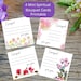 Mini Spiritual Bouquet Printable Cards / Catholic Gift / Prayer Card ...