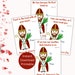 St. Valentine's Day Printable Card, Catholic Saint Party Favor, Kid's ...