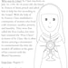 St. Clare of Assisi Coloring Page, Printable Saint Coloring, Catholic ...