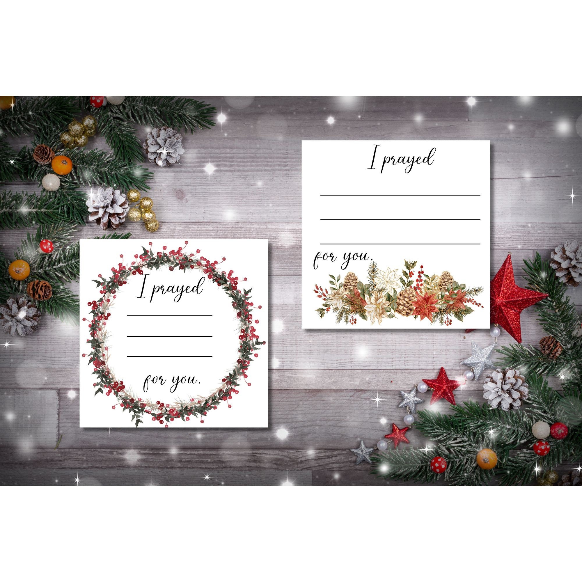 Mini Spiritual Bouquet Printable Cards / Catholic Gift / Prayer Card ...