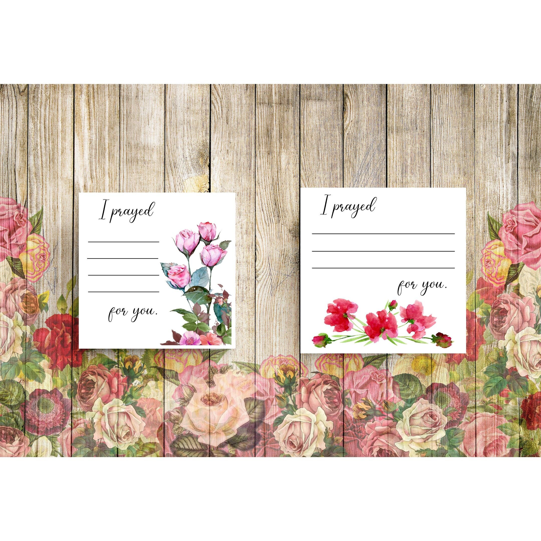 Bundle Mini Spiritual Bouquet Printable Cards / Catholic Gift / Prayer ...