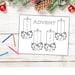 Advent Wreath Printable Coloring Page, Catholic Activity, Advent ...