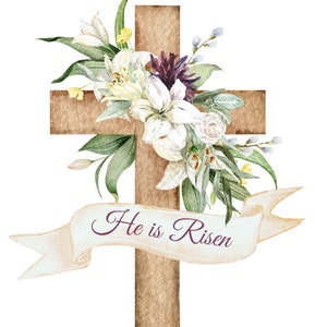 Catholic Printable Easter Card, Religious Easter Blessings, Christian ...