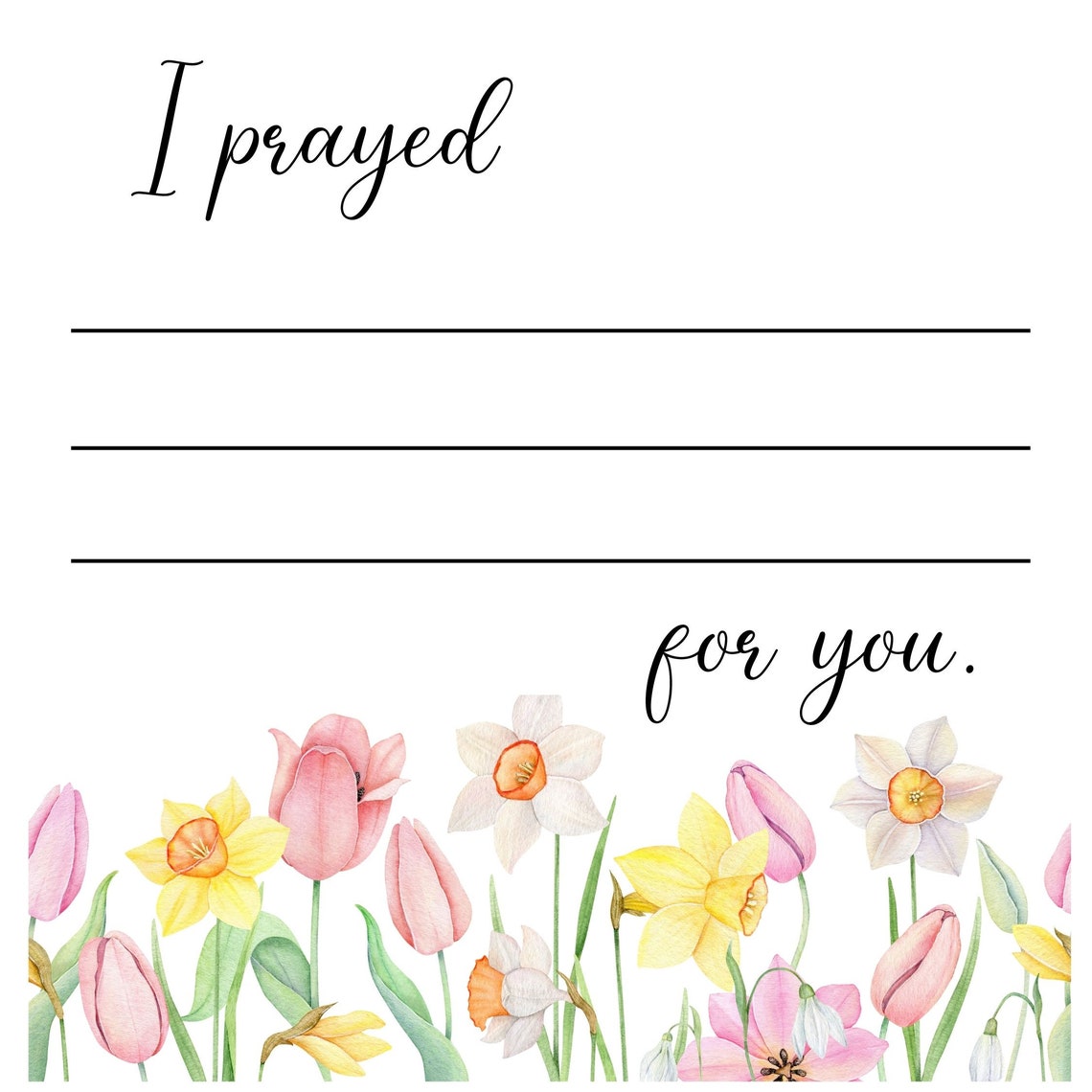 Mini Spiritual Bouquet Printable Cards / Catholic Gift / Prayer Card ...